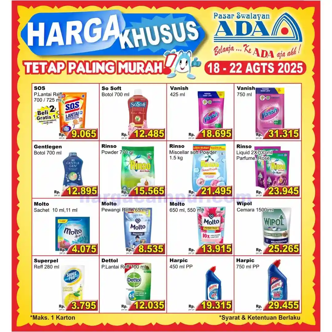 Promo Ada Swalayan Weekend Terbaru 23 – 24 Agustus 2025
