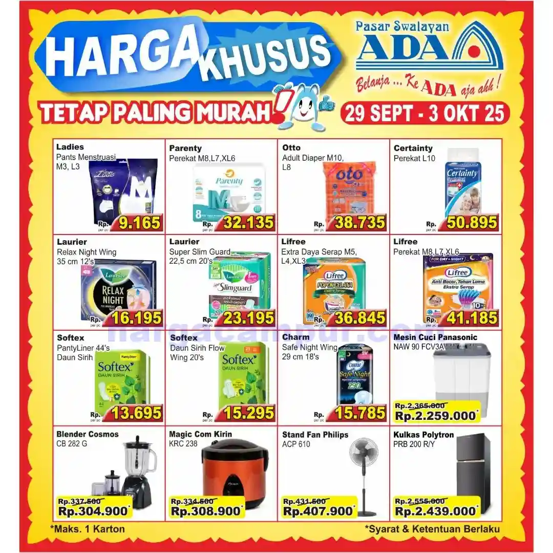 Promo Ada Swalayan Weekend Terbaru 4 – 5 Oktober 2025