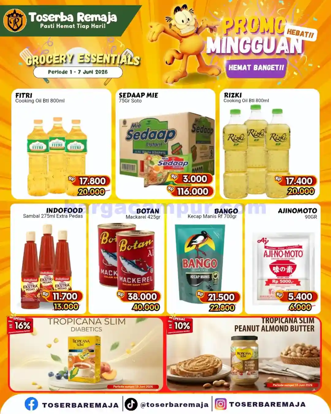 Katalog Promo Toko Remaja Toserba 1 - 7 Juni 2026