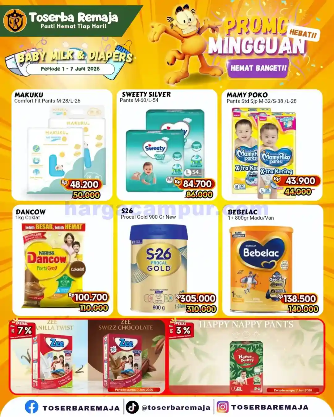 Katalog Promo Toko Remaja Toserba 1 - 7 Juni 2026